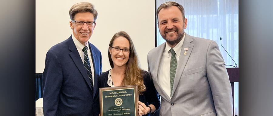 Hon. Christine A. Nowak Named the 2023 Young Baylor Lawyer of the Year ...